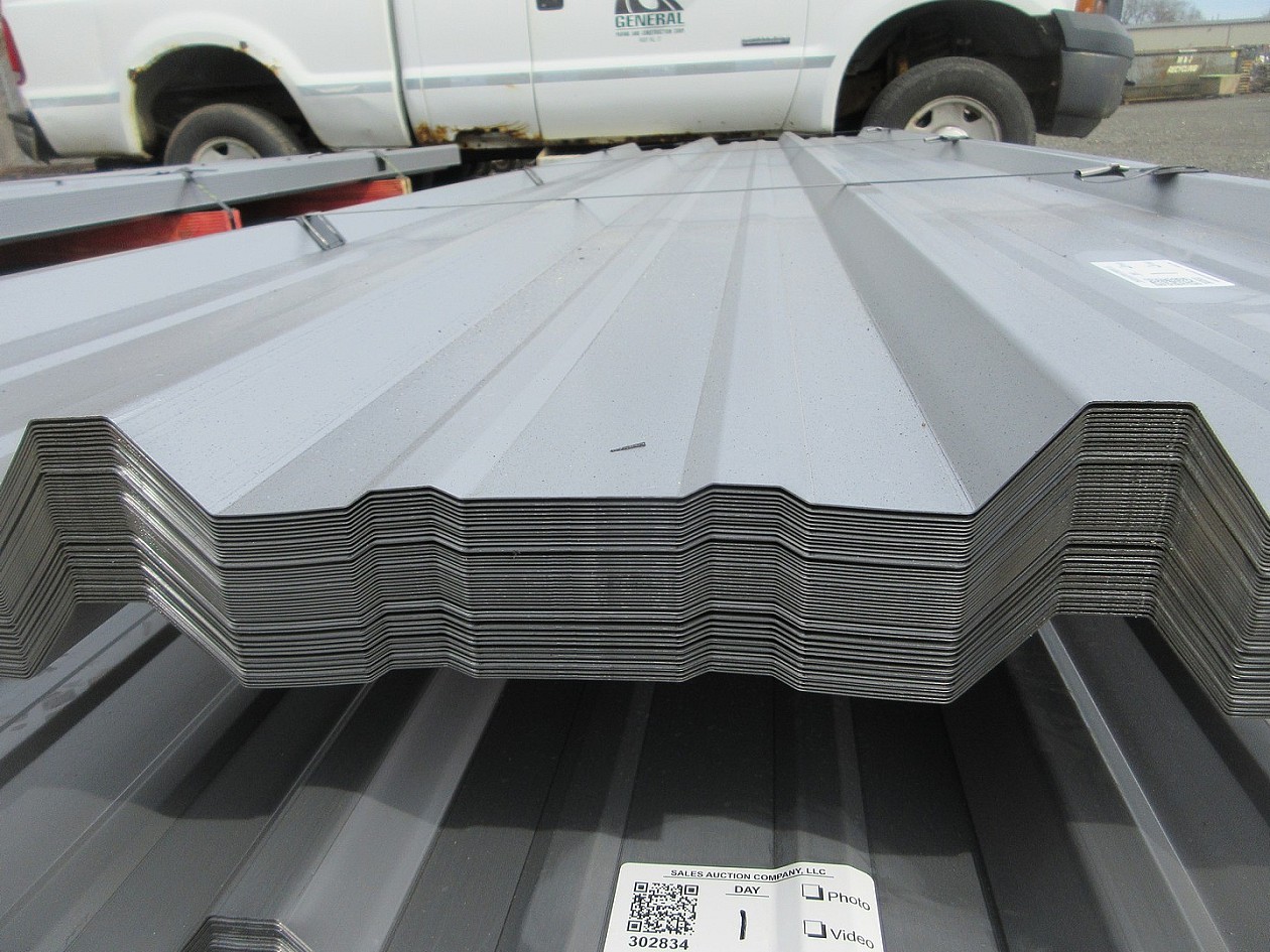 (50) GALVANIZED ROOF PANELS