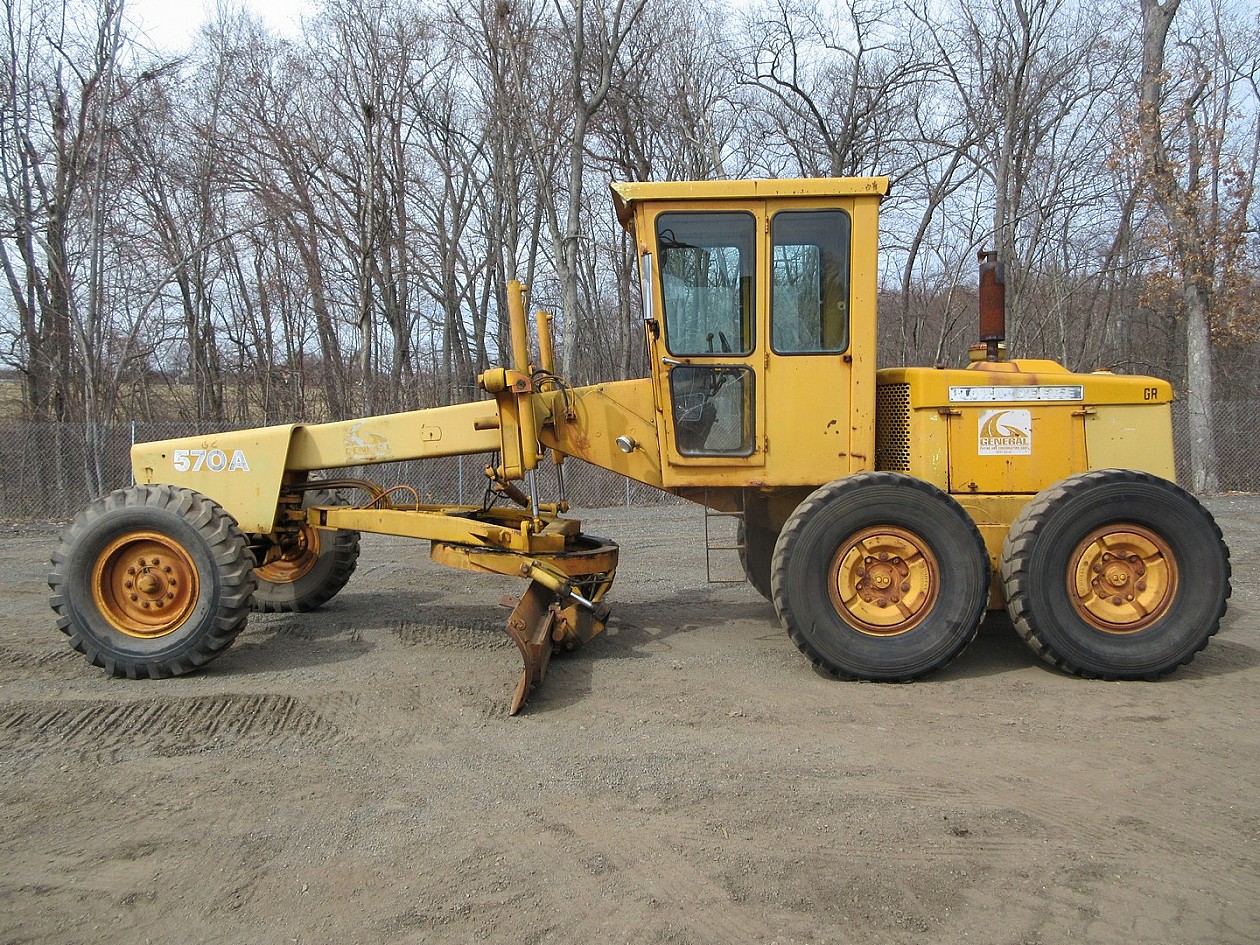 JOHN DEERE 570A ARTICULATED MOTOR GRADER