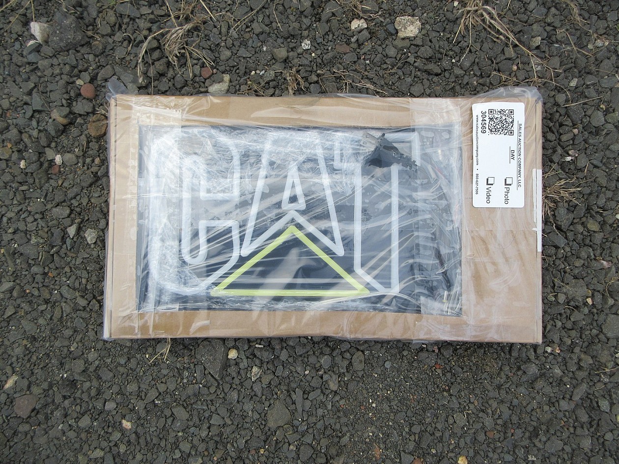 CATERPILLAR NEON SIGN