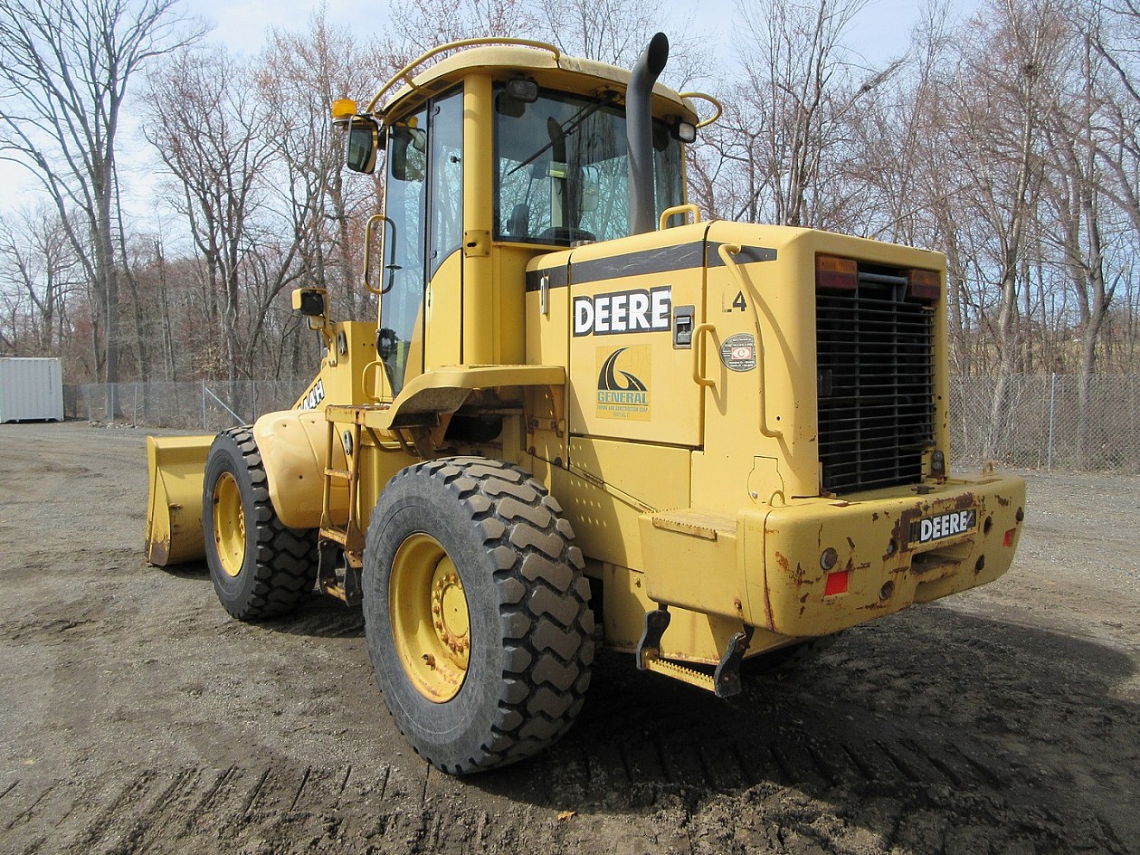 1997 JOHN DEERE 444H RUBBER TIRE WHEEL LOADER